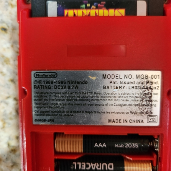 Nintendo | Video Games & Consoles | Vintage Red Game Boy Pocket With ...